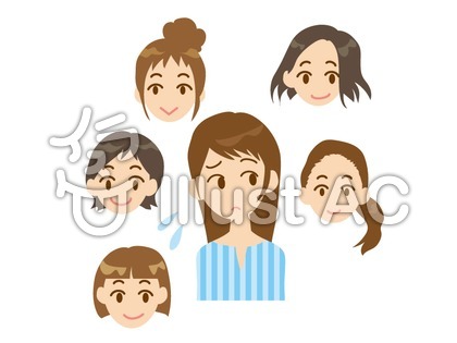 気まずいイラスト／無料イラストなら「イラストAC」