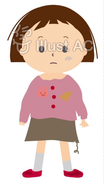 子どもの貧困イラスト/無料イラストなら「イラストac」