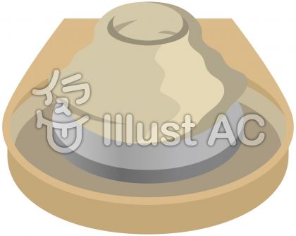 ろくろイラスト - No: 1702200／無料イラストなら「イラストAC」