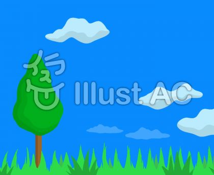 草地イラスト／無料イラストなら「イラストAC」